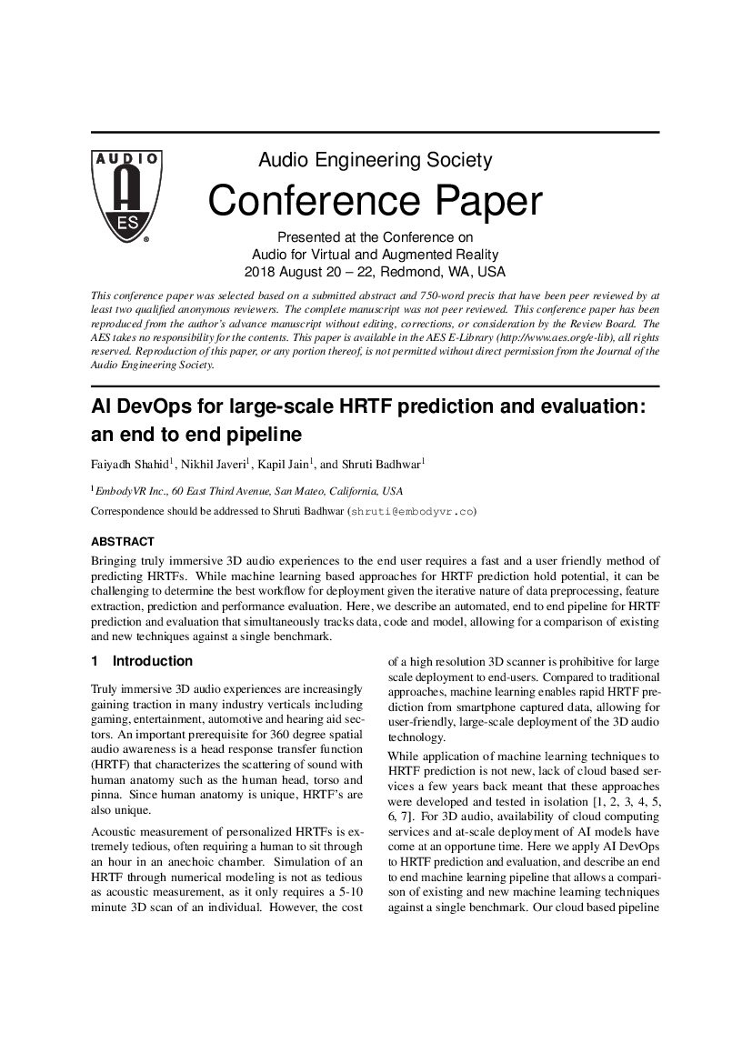 E-library page - AES