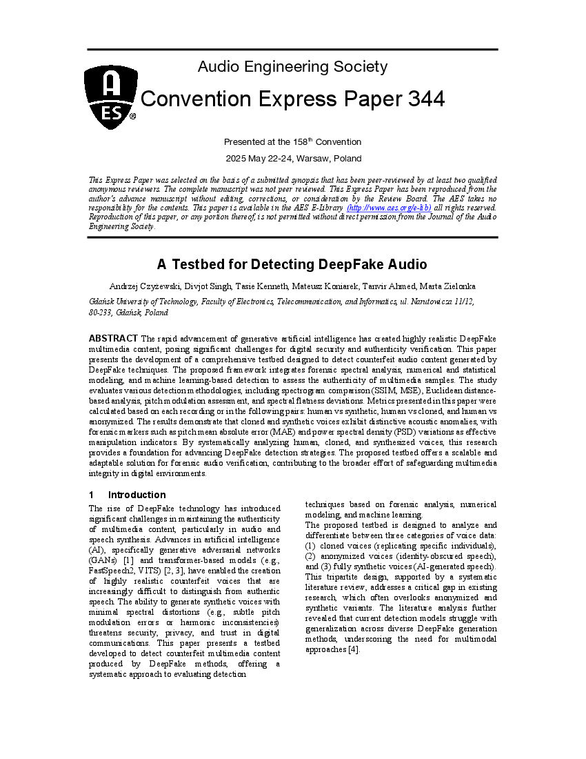 E-library page - AES