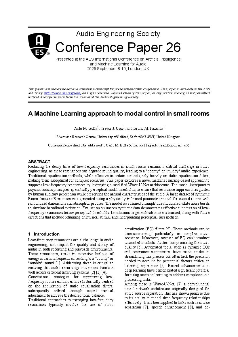 E-library page - AES